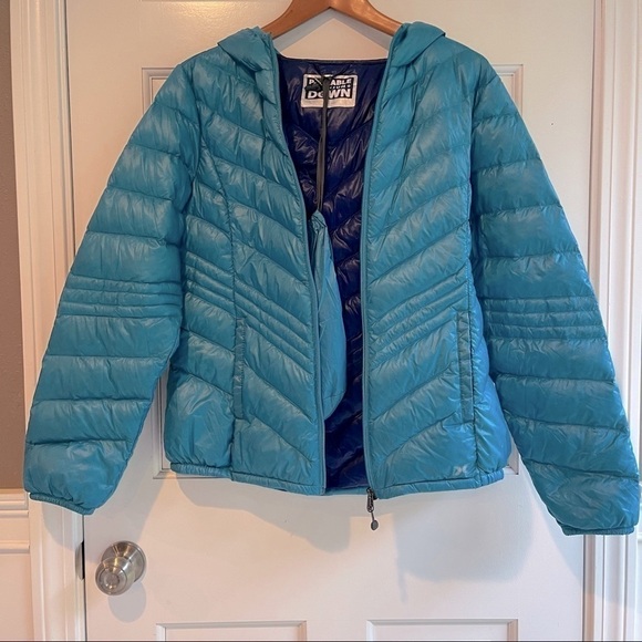 Xersion | Jackets & Coats | Down Puffer Jacket With Carrying Bag | Poshmark